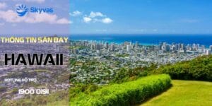 Danh sách sân bay ở Hawaii - Một điểm đến nhiều lựa chọn bay